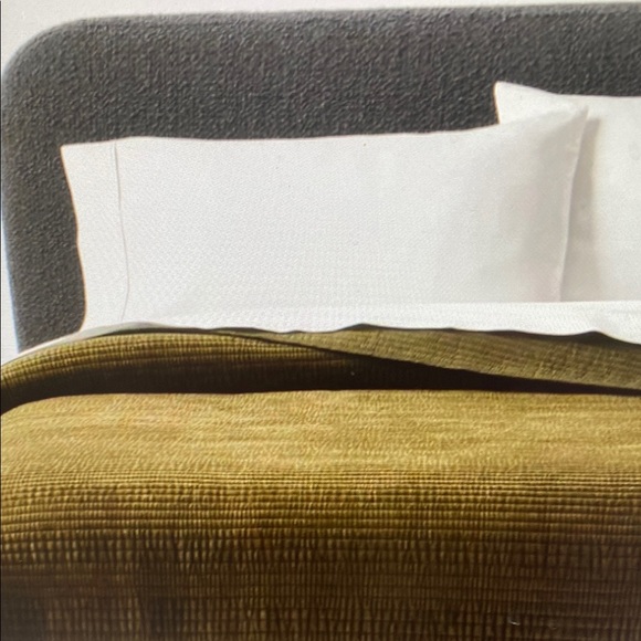 Bedding | Nwt Fullqueen Ruched Velvet Quilt Green Threshold | Poshmark